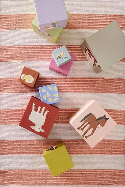 Cubes en carton 1 à 10 AIDEN Kids Concept